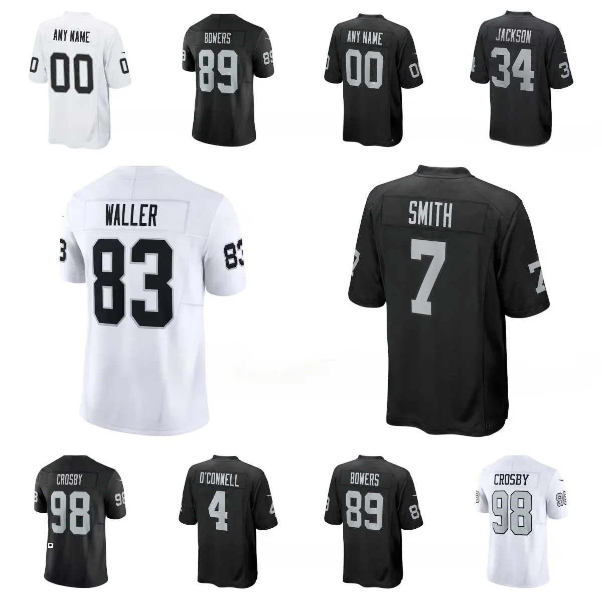2025 Raider Ashton Jeanty Brock Bowers Bo Jackson Maxx Crosby Geno ...