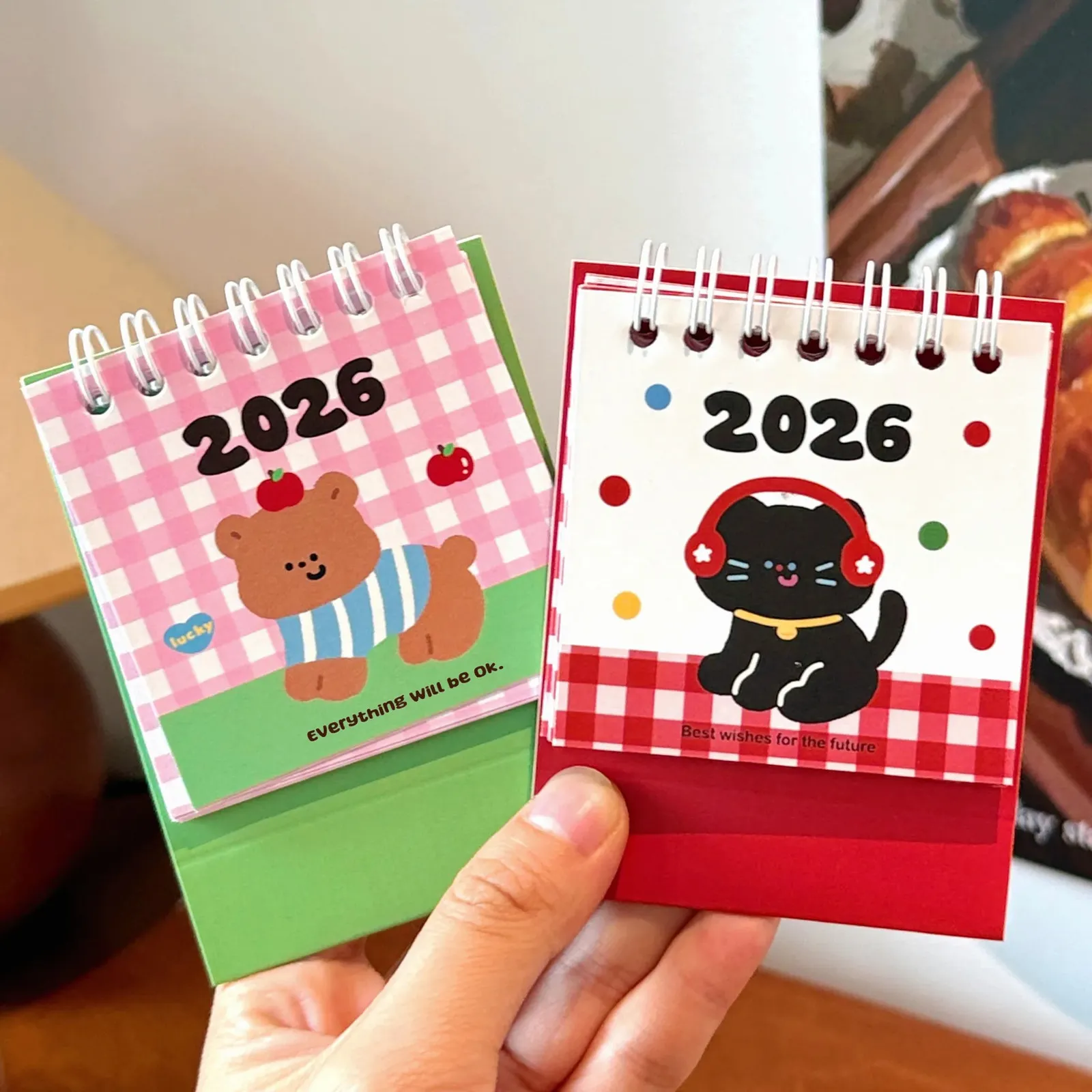 Mini Desktop Calendars 2026 Office & Student... From Tsukistore, $11.31 ...