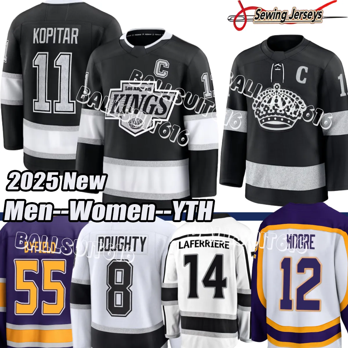 Wayne Gretzky LA Kings Hockey Jerseys Anze Kopitar,... From Ballsuit616 ...