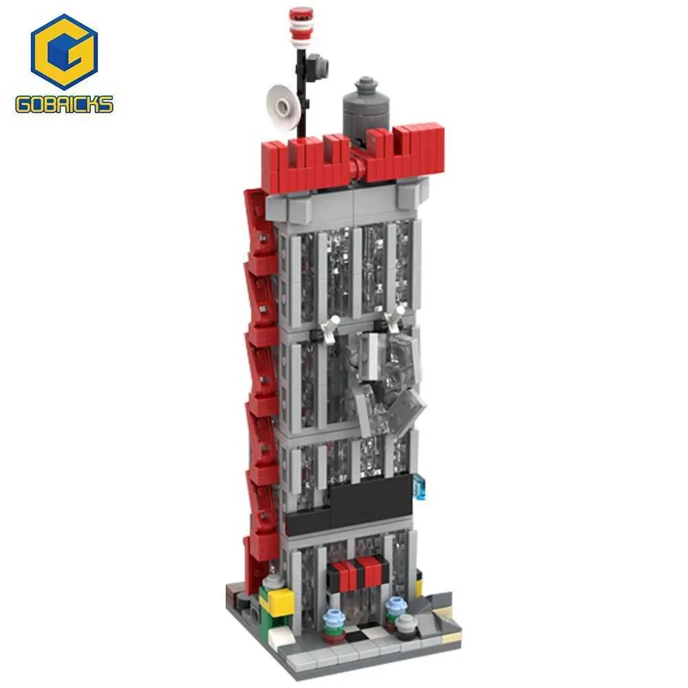 MOC Daily Bugle Building Blocks DIY Creative Idea Assemble Brick Model ...