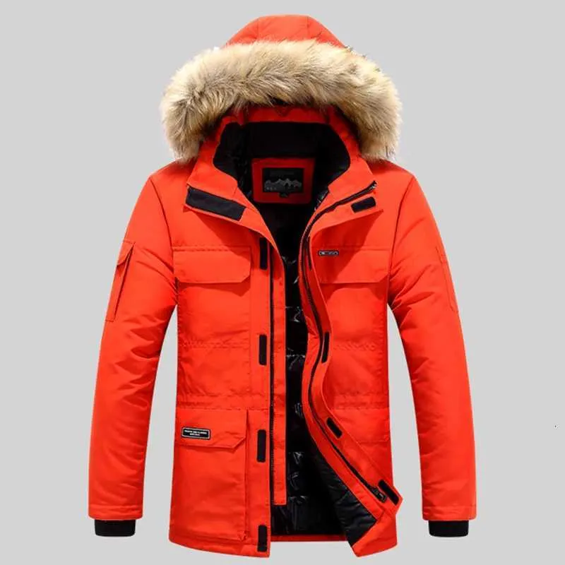 New Men's Winter Parka: Thickening, Keep Warm, Casual Fashion Jacket ...