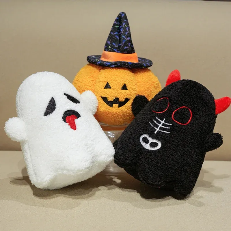 20cm Halloween Plush Pillow: Ghost, Pumpkin, and Bat Stuffed Party Prop ...