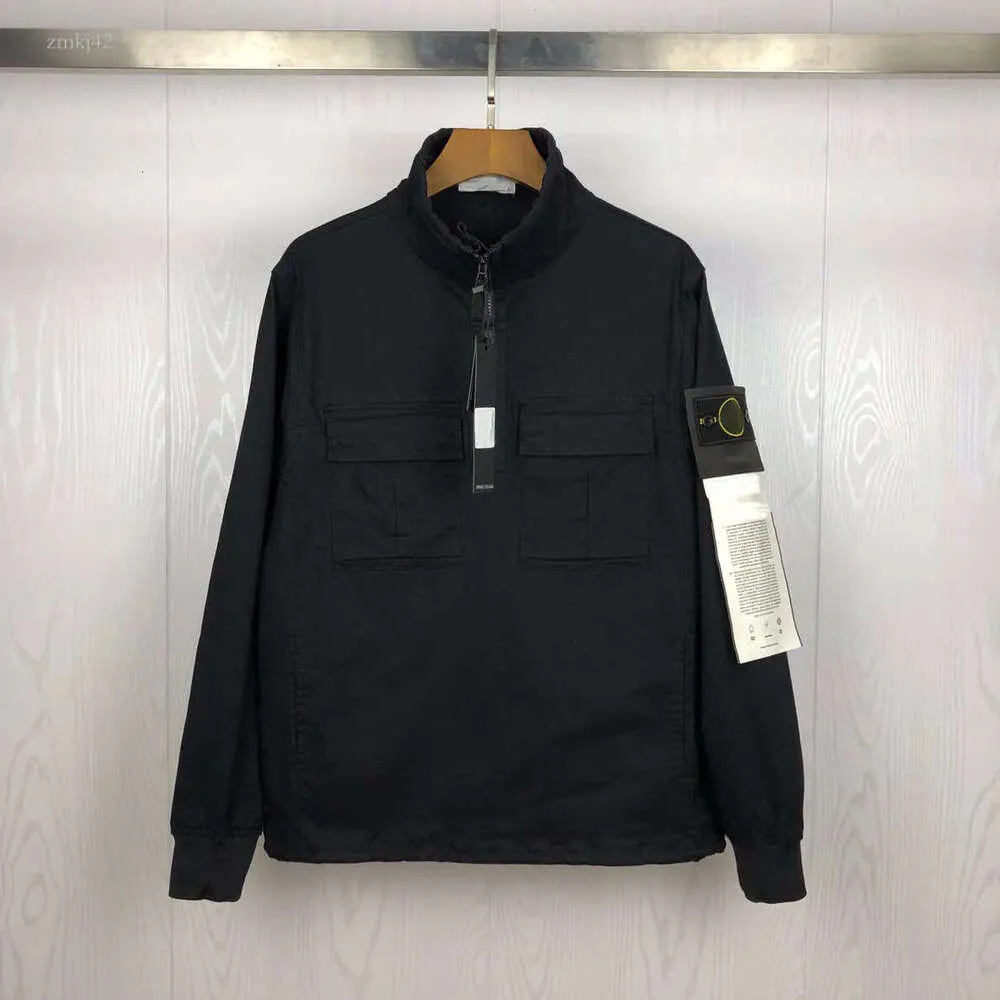 Men's Retro Designer Pull Stone Stone Island Jacket American Style ...
