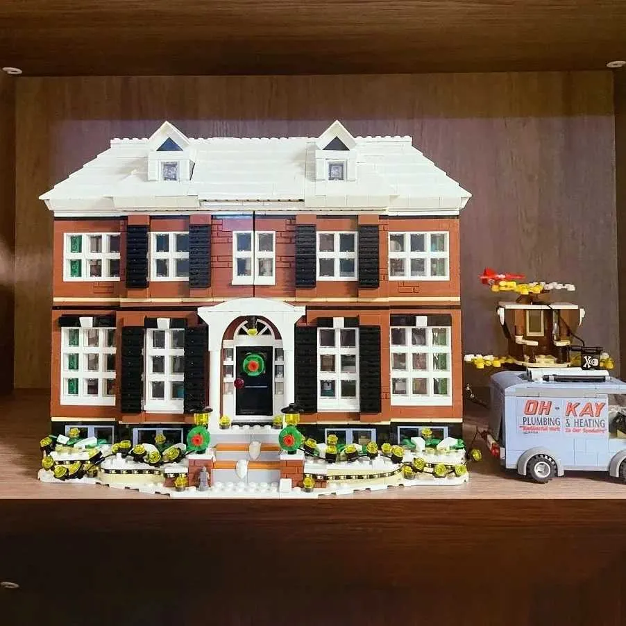 New 25 Home Alone House Model House Building Blocks Toy Perfect ...