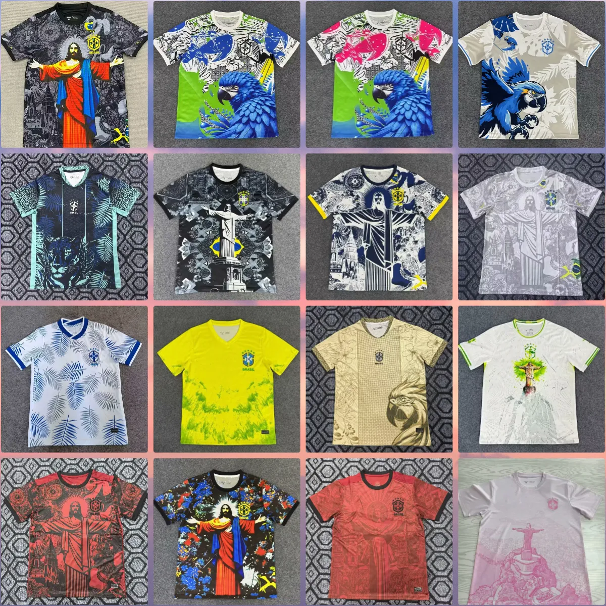 Customized Brazilian Copa Del Mundo Soccer America Cup Player Set Quick ...