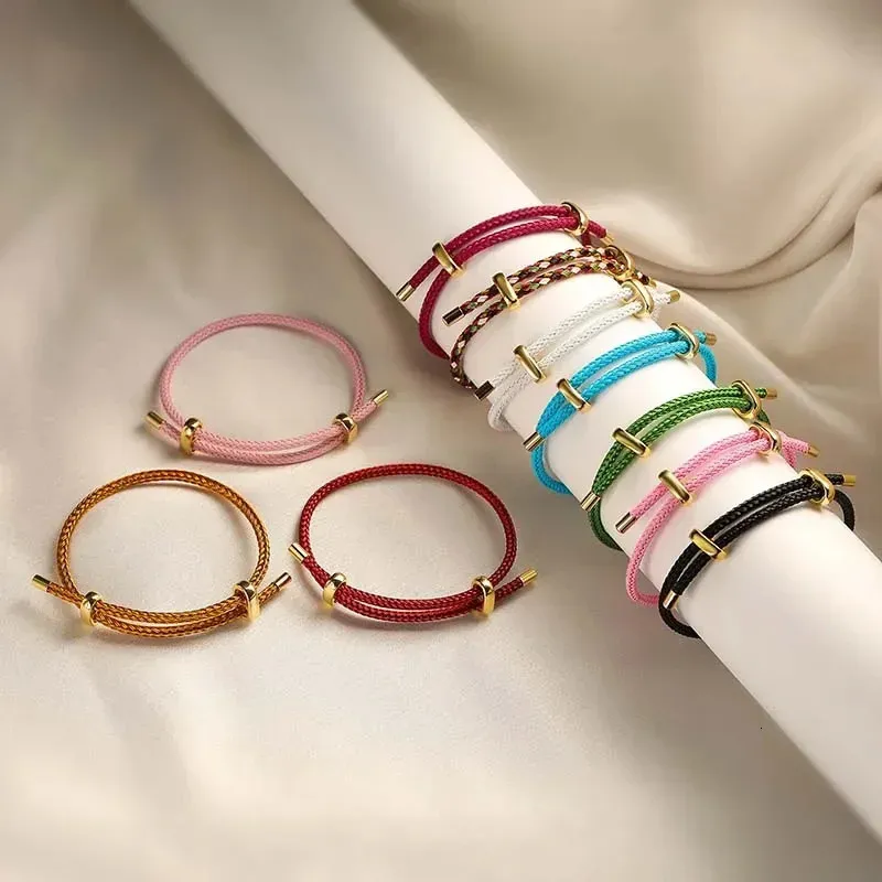 HECHENG Colorful Wire Rope Cute Bangles For DIY Party Bracelets ...