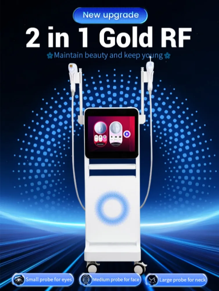 RF Microneedling Machine Portable Desktop Fractional Micro Needle ...