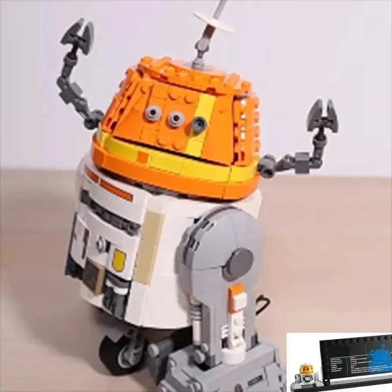 2025 New MOC Creative Astrech Robot Building Blocks Bricks Model Fit ...