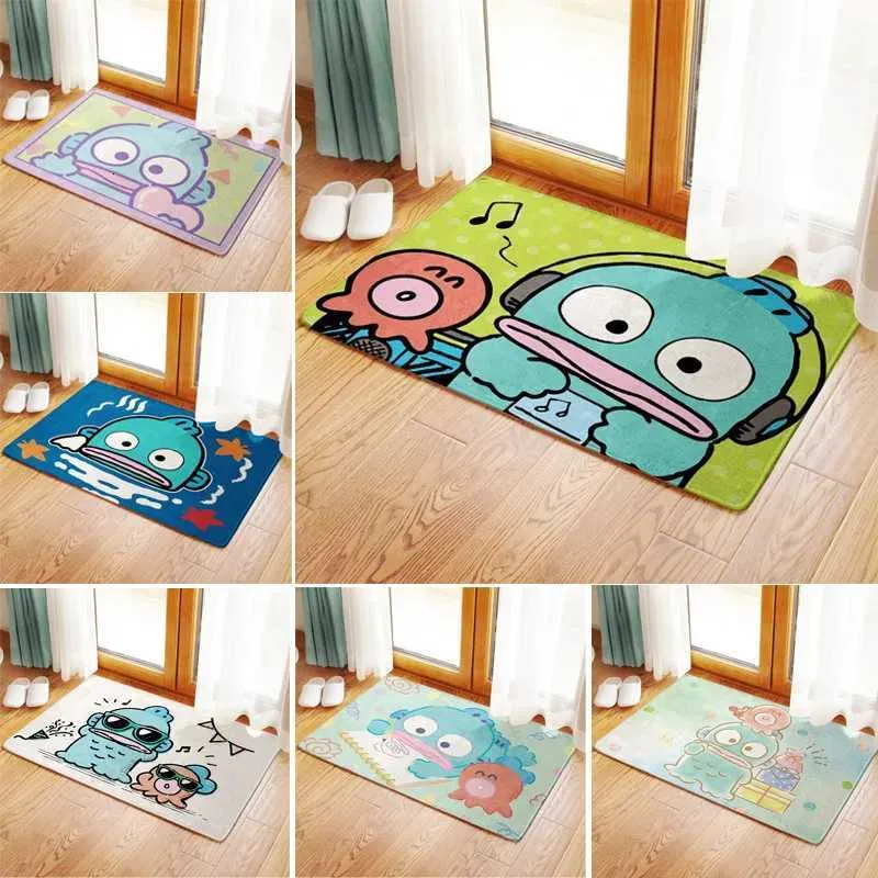 MINISO Hangyodon Cartoon Welcome Mats For Bathroom Non Slip, Washable ...