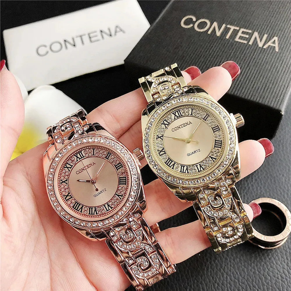 est Geneva Classic Womens Watches - Fashion Ladies Analog Wristwatch ...