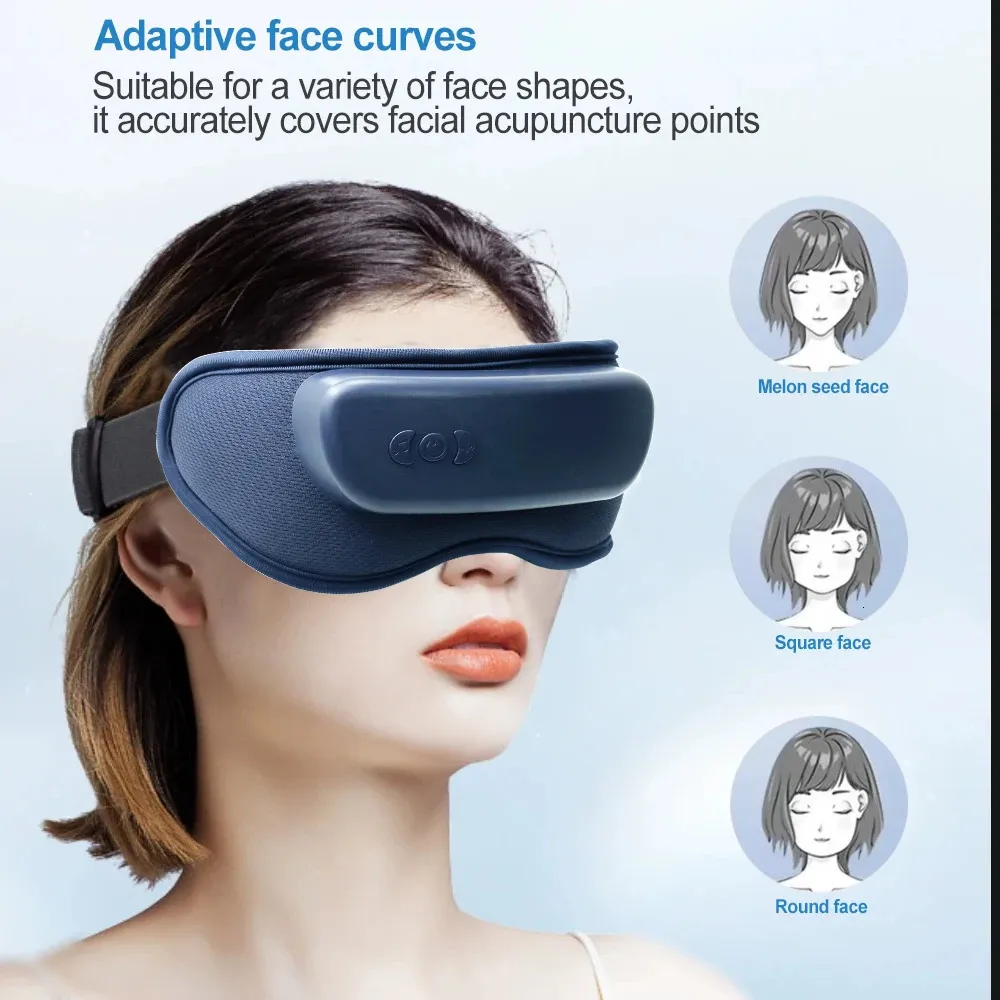 Eye Massager With Heat, Smart Airbag Vibration, and Bluetooth for Eye ...