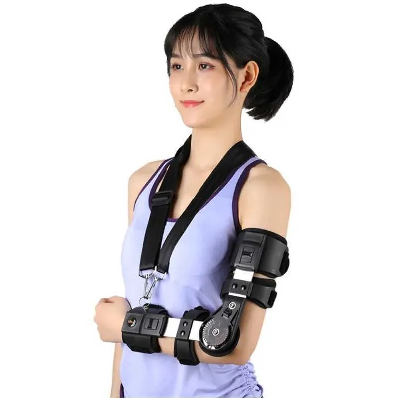 Adjustable Elbow Bracket Arm Extension Straight Stroke Hemiplegia ...