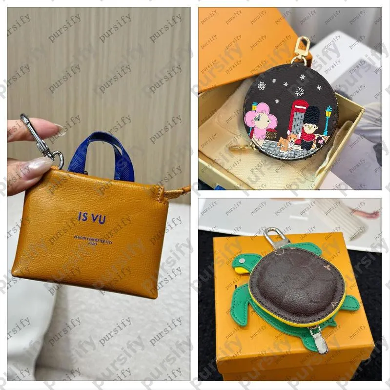 Leather Alloy Cartoon Keychain Coin Purse Mini... From Pursify, $25.17 ...