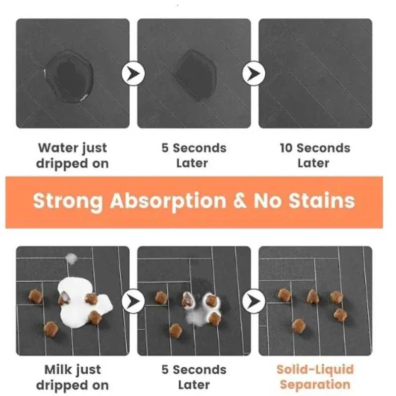 Vikama Summer Cartoon Pet Floor Mats: Non-Slip, Water Absorbent, Wear ...