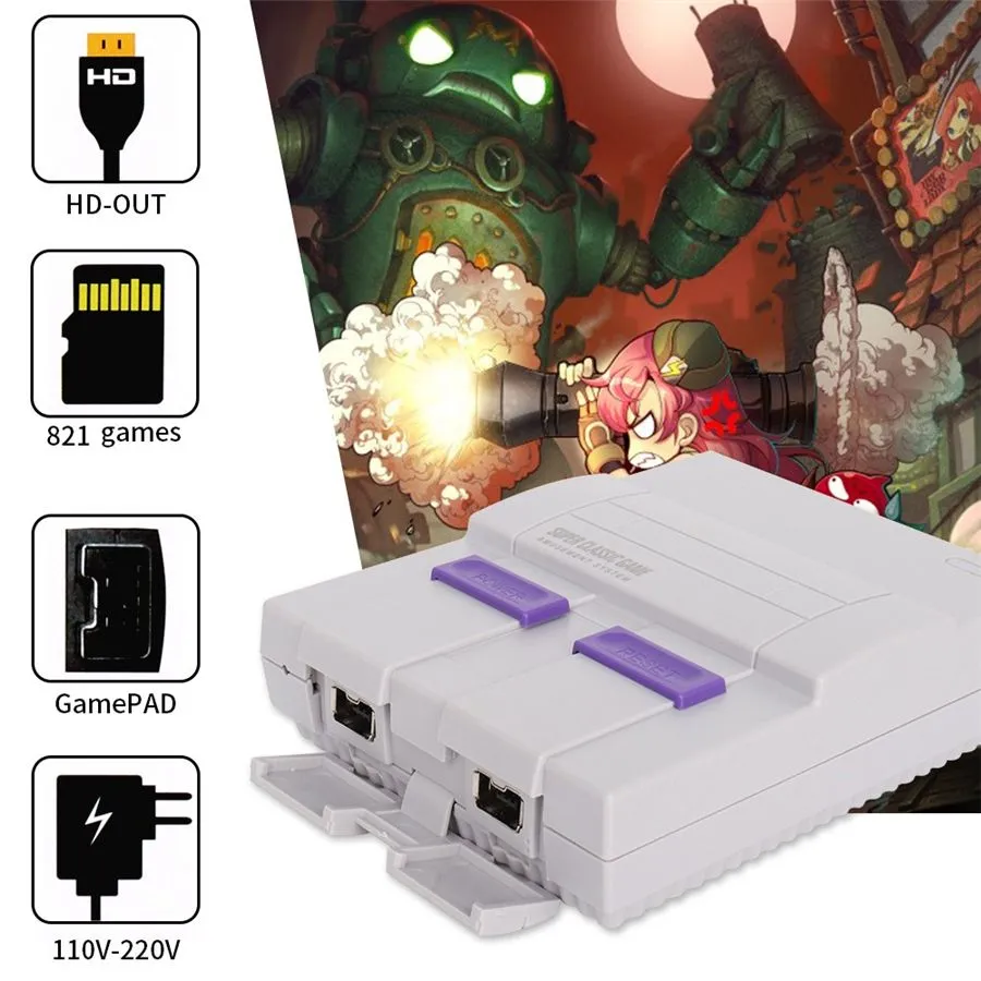 Factory Game Controllers Mini HD TV Video Game Console Handheld Edition ...