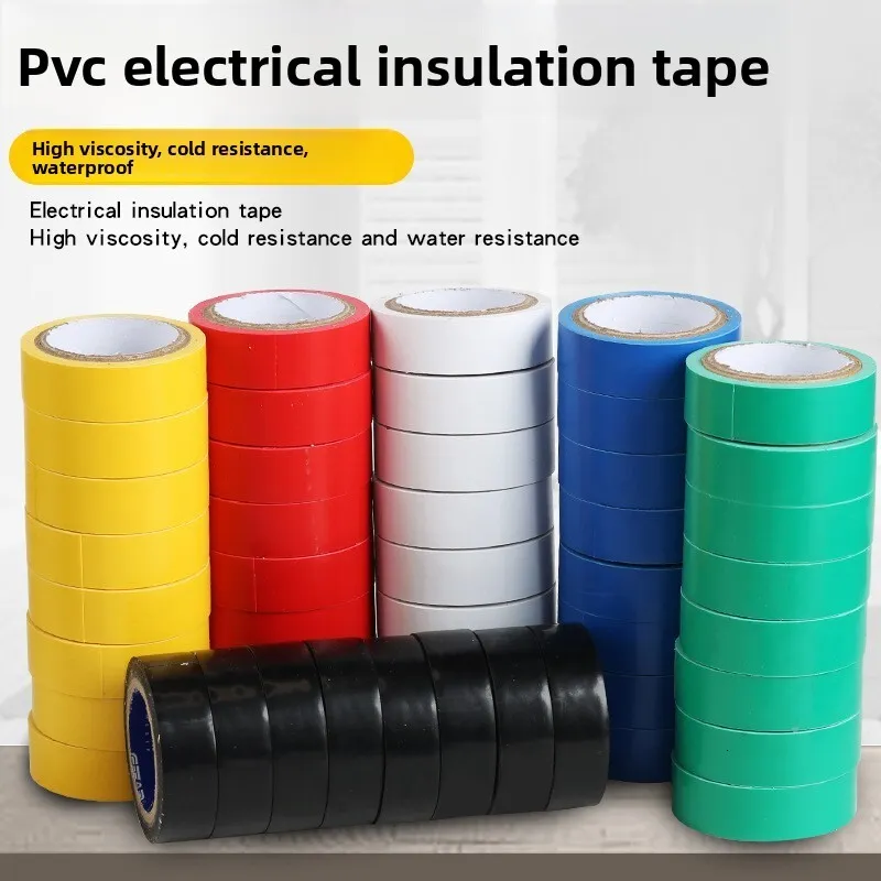 Adhesive PVC Waterproof Flame Retardant Insulation Electrical Tape ...