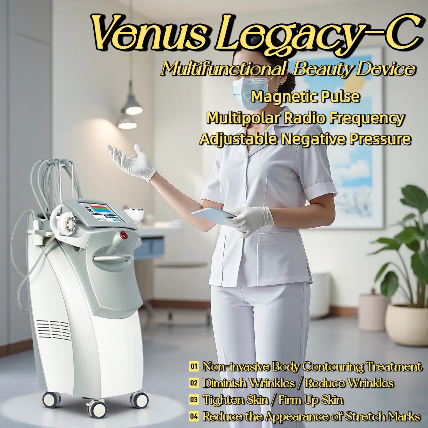 The Best Venus Lega-C 4D Technology Multi-Stage Radio Frequency ...