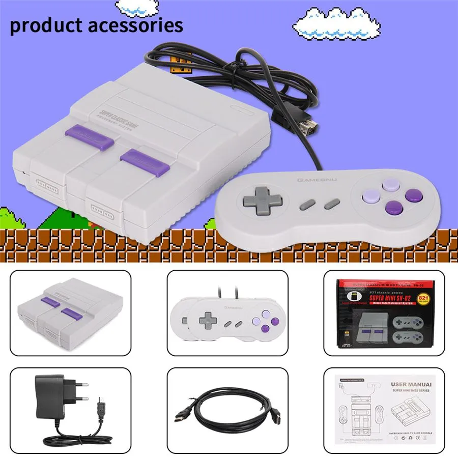 Factory Game Controllers Mini HD TV Video Game Console Handheld Edition ...