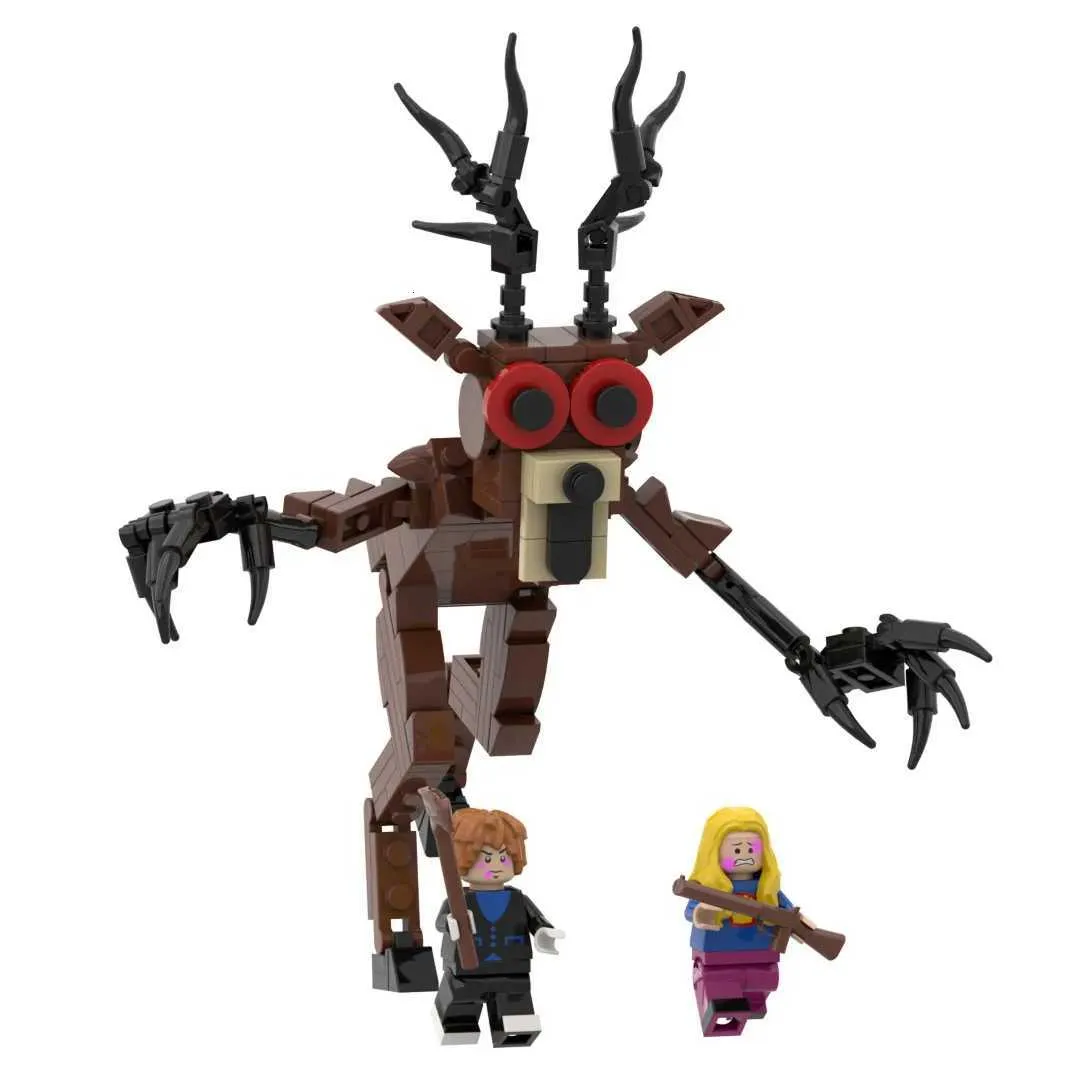 Hot 99 Nights In The Forest Deer Blocks Series Halloween Forest Monster ...