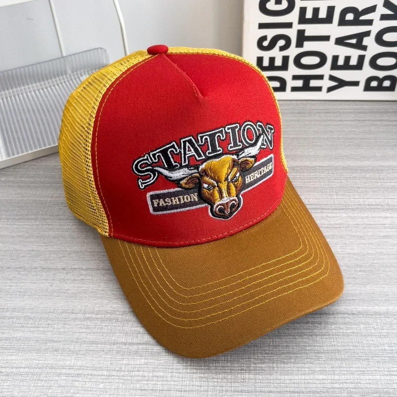 Designer American Retro Series Baseball Cap: European and American Hip ...