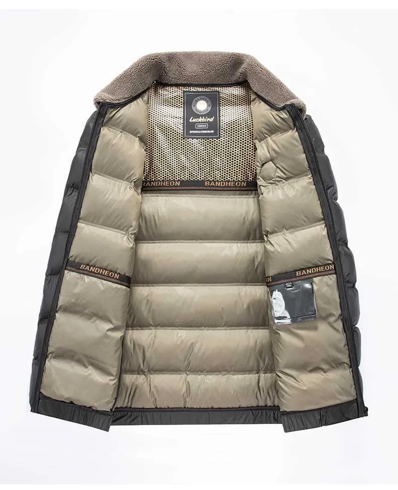 Top Grade Graphene Warmth Technology Men's New Winter Parka Jacket ...