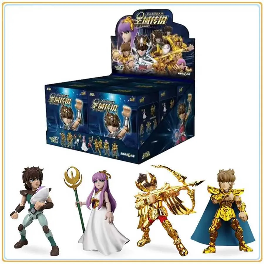In Stock KAYOU Saint Seiya Blind Box Aiolos Athena Aldebaran Mu Aiolia ...