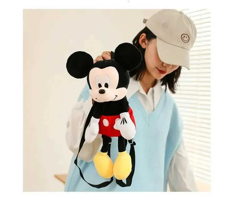 Disney New Student Childrens Backpack Cartoon Cute Mickey and Minnie ...