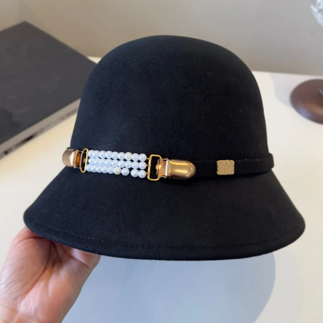 Luxury Woolen Knitted Fisherman's Wool Bucket Hat... From Fashionshop ...