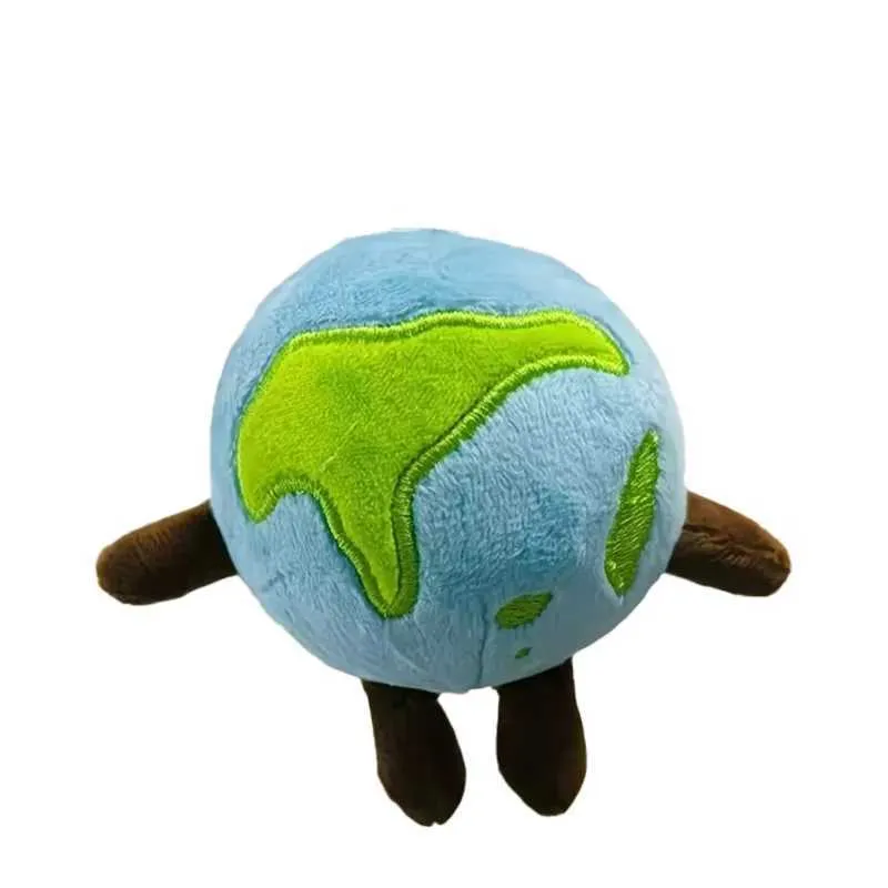 10cm Cute Cartoon Simulation Earth Small Pendant Plush Toy Bag Key ...