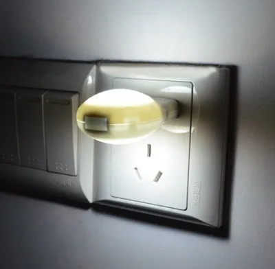 Home LED 360-Degree Night Light with Light-Controlled Sensor for Baby ...