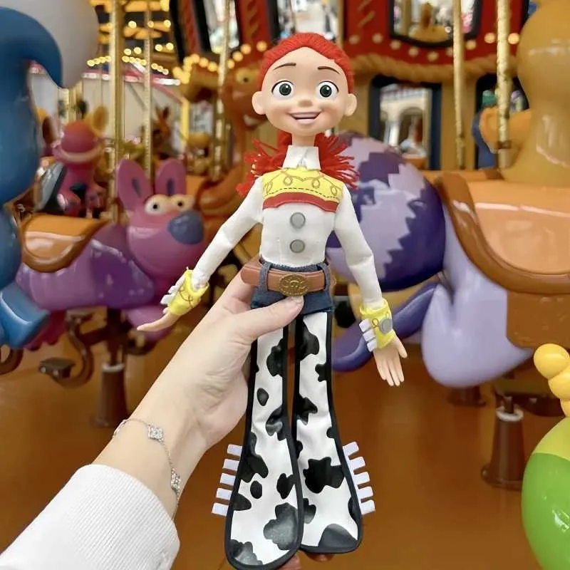 Hot Pixar Woody Action Figure: English Movie Sound, Character Doll with ...