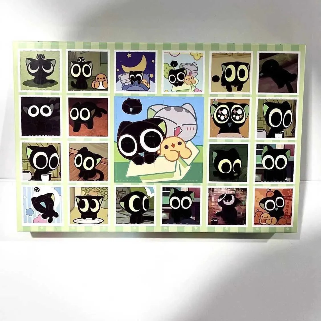 Kawaiiro Little Black Surprise Blind Box Doll Desktop Decoration Hole ...