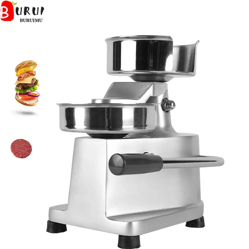 Manual Commercial Stainless Steel High Quality Hamburger Meat Forming ...