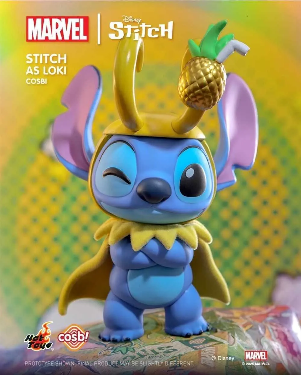 Disney Hottoys New Marvel Comics Marvel Stitch COSBI Mini Blind Box ...