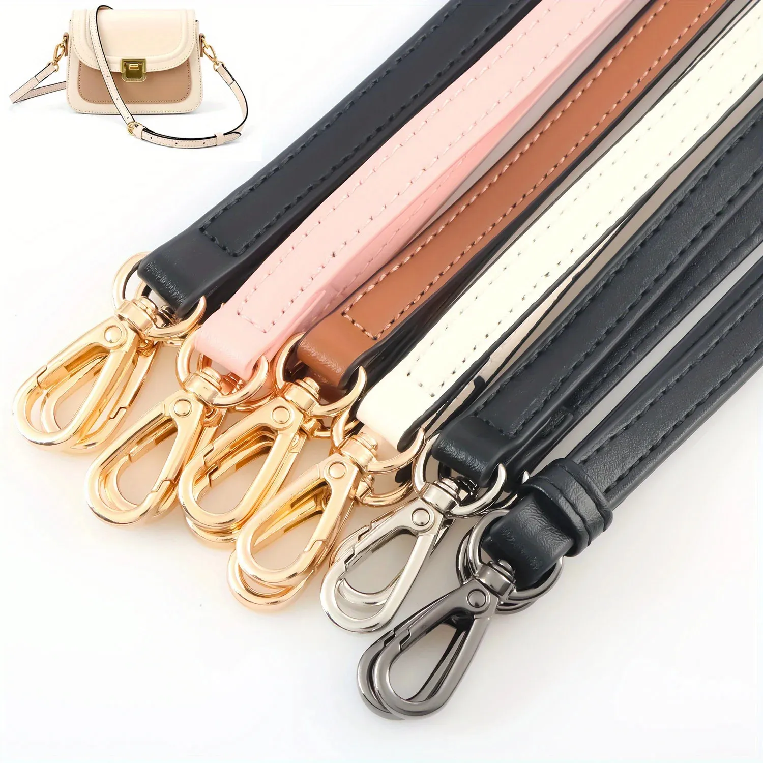 Purse Strap Crossbody: Replacement Shoulder Straps for Bags, Adjustable ...