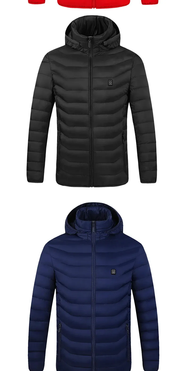 Heated Jacket TODWARM 21 Areas Winter Men's Women's Motorcycle Jacket ...