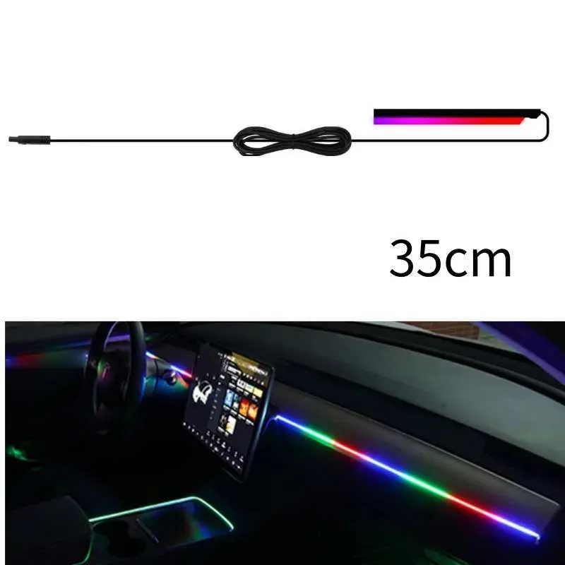 Ambient Car Lights LED Skylight Symphony RGB Interior Acrylic Strips ...