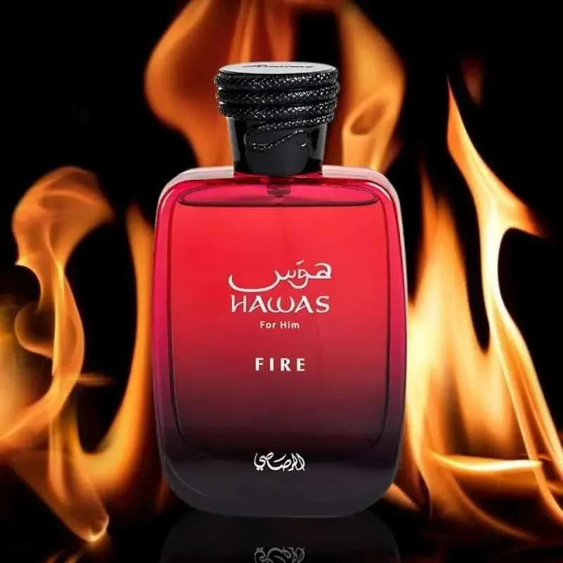 RASASI Hawas Fire 100ml Eau De Parfum Pheromone Fragrance For Men ...