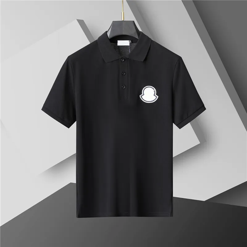 Wholesale Mens Polos Summer Casual Solid Color Polo Shirt Slim Fit ...