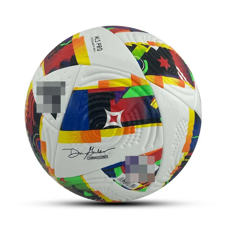 New American Pro League Style Soccer Ball, Size 25/24/23, PU Seamless ...