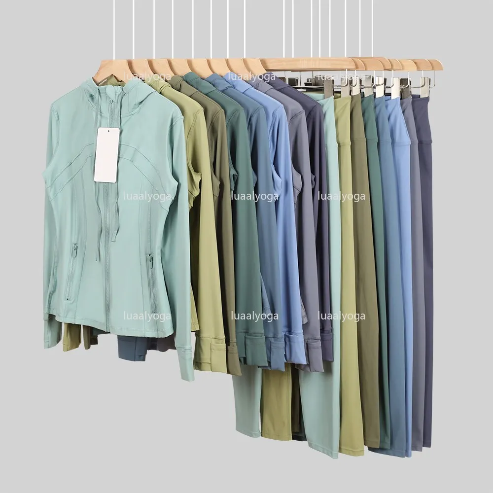 Women's Yoga Jacket: Line Decoration, Quick-Dry, Stylish Fitness ...