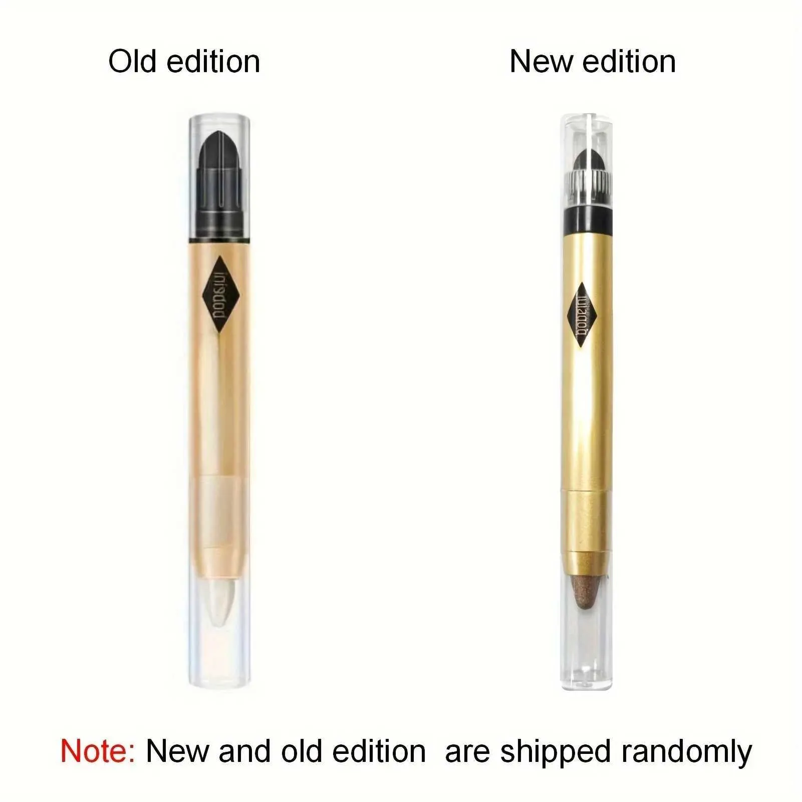 Metallic Doublehead Eyeshadow Stick, Diamond Shimmer Highlighter Pencil ...