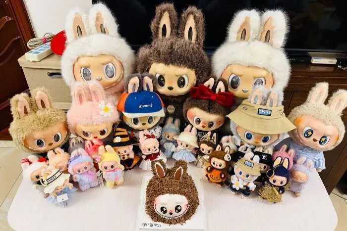 Labubu The Monster 38cm Chess Adventure King Close To Sweet Vinyl Plush ...