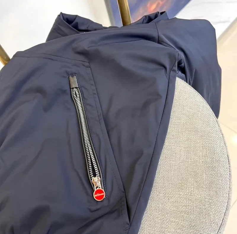 Men's Designer Kiton Waterproof Jacket Plus Size Windbreaker Rain Coat ...