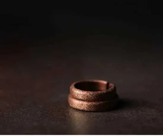 Adjustable Copper Ring Vintage Rustic Silver-Plated Cowboy Style for Men WenW251016 from Dhgate ...