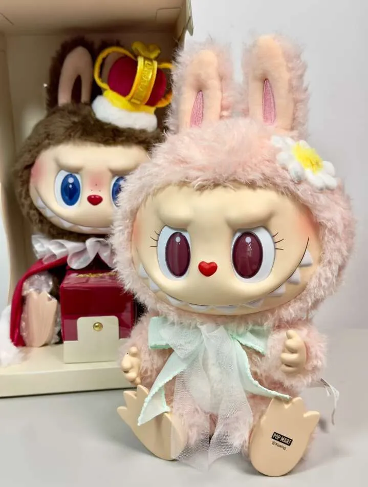 Labubu The Monster 38cm Chess Adventure King Close To Sweet Vinyl Plush ...