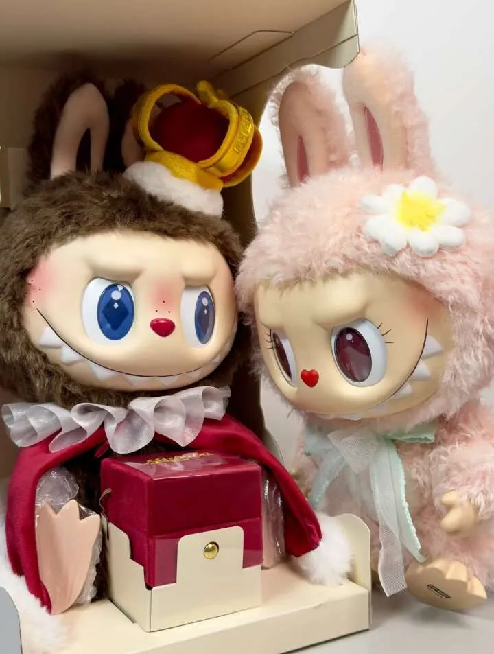 Labubu The Monster 38cm Chess Adventure King Close To Sweet Vinyl Plush ...