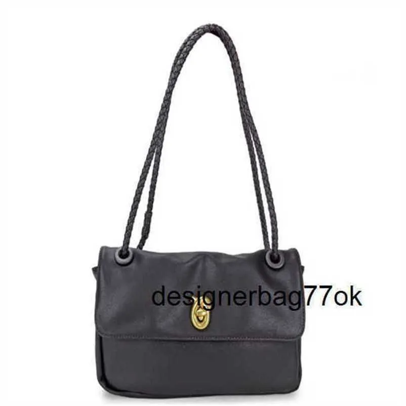 Designer Madison Shoulder Bag: Handmade Genuine Leather with Gold ...