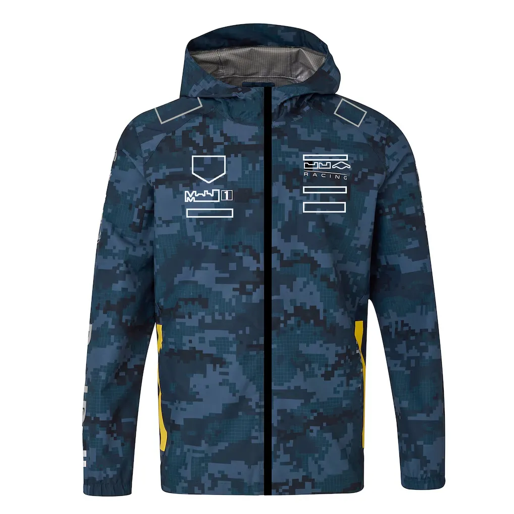 F1 2025 Team Racing Jacket New Formula 1 Driver Race Zip Hoodie Jacket ...