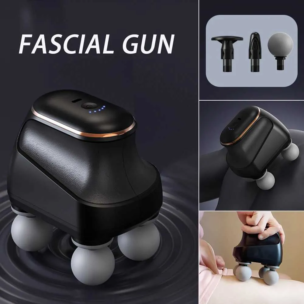 Professional Portable Fascia Gun For Neck, Shoulder, And Waist Massage ...